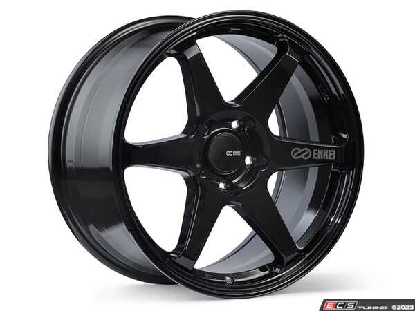 Enkei Wheels - 539-880-4445bkKT - 18" Enkei T6R - Set Of Four