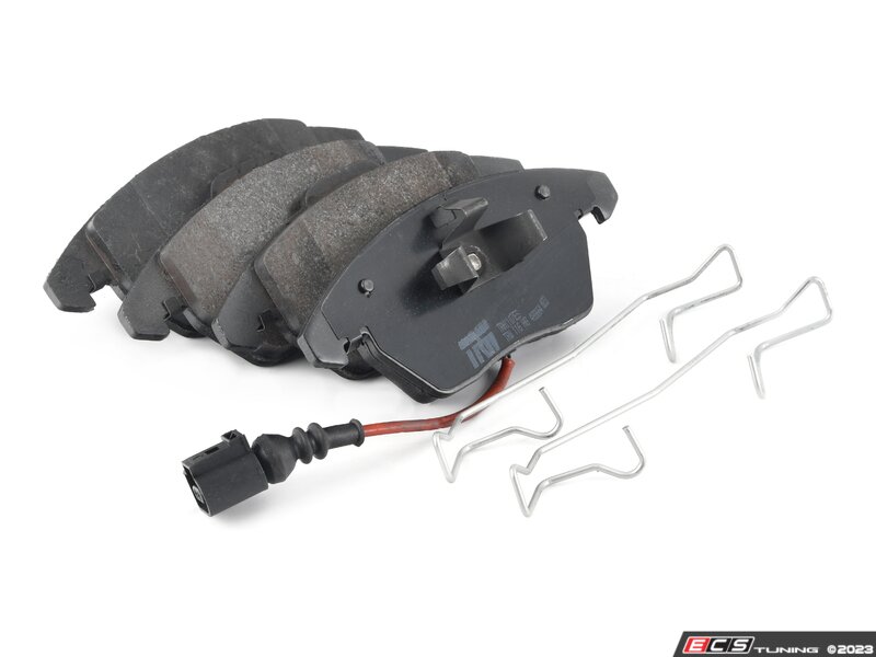TRW - 1K0698151E-LM - Low-Metallic Front Brake Pad Set