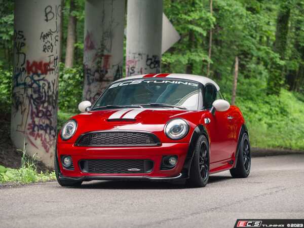 ECS - 511172833302KT - JCW Aero Trim Gloss Black Kit - With Gloss Euro ...