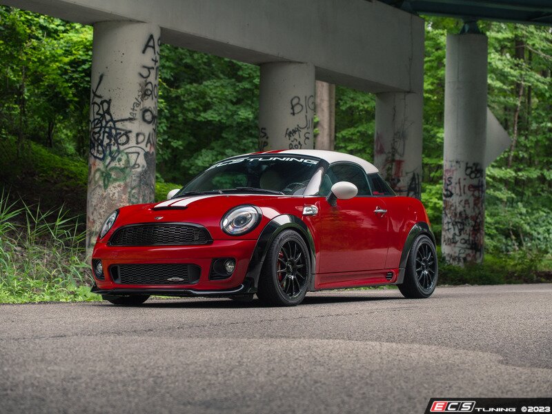 ECS - 511172833303KT - JCW Aero Trim Gloss Black Kit - With Gloss Euro ...