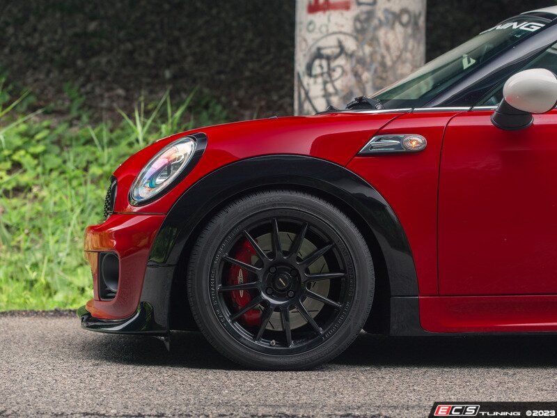 ECS - 511172833303KT - JCW Aero Trim Gloss Black Kit - With Gloss Euro ...