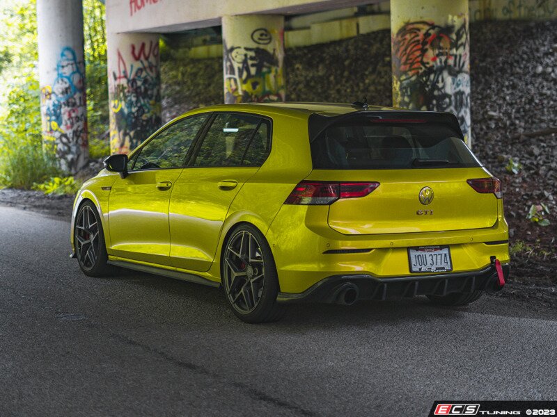 ECS - 033123la01KT - MK8 GTI Carbon Fiber Rear Diffuser