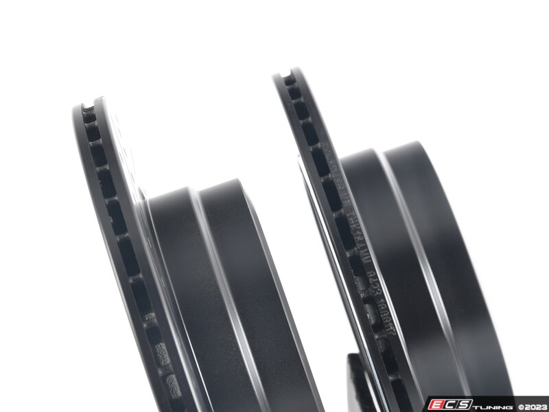 ECS - 34216868940-XS - Rear V5 Drilled & Slotted Brake Rotors - Set ...