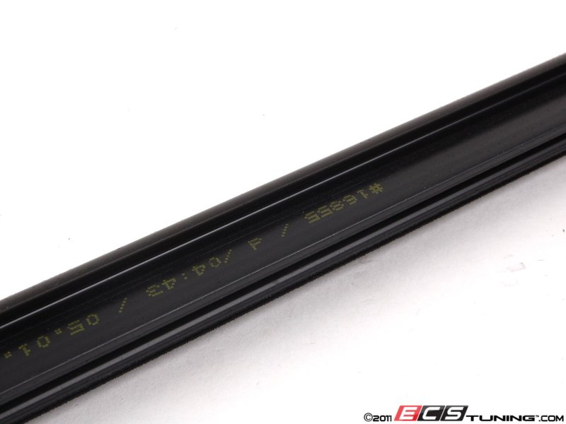 Genuine BMW - 51337060236 - Matte Black Channel Cover/Seal - Front ...