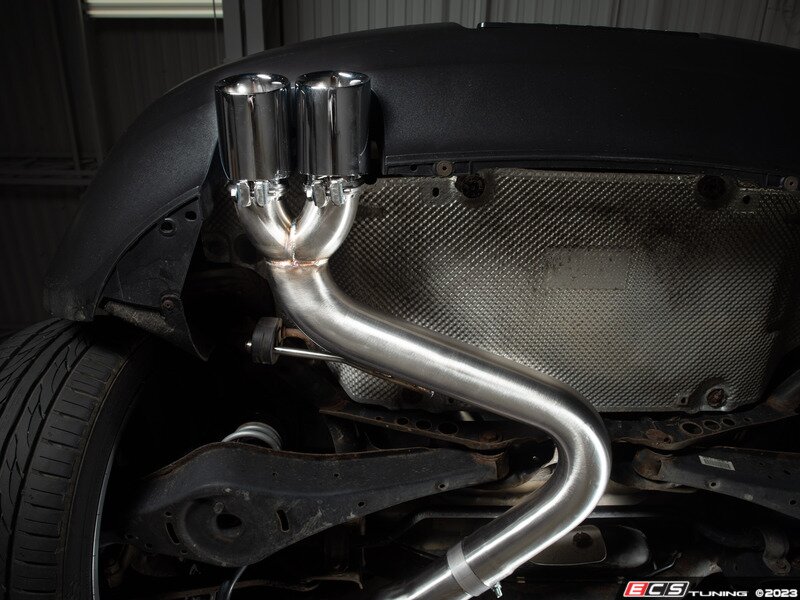 ECS News - MK5 Rabbit 2.5L Valved & Non Valved Catback Exhaust