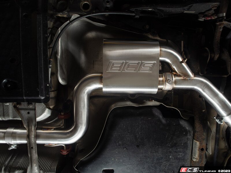 ECS News - MK5 Rabbit 2.5L Valved & Non Valved Catback Exhaust