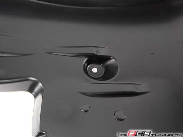 Genuine BMW - 51717154411 - Front Fender Liner - Left (51-71-7-154-411)