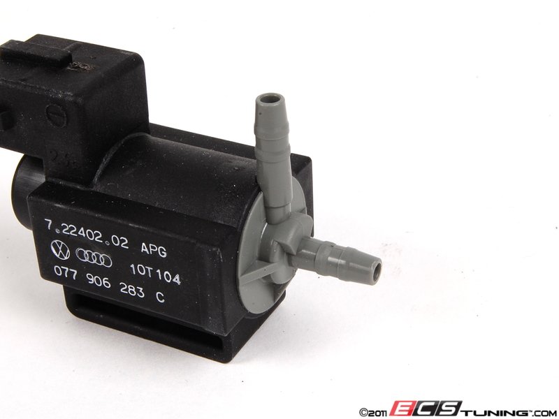 Genuine Volkswagen Audi - 077906283E - Solenoid Valve (077 906 283 E)