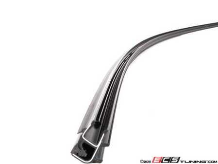 Genuine BMW - 51137133292 - Windshield Moulding - Lower (51-13-7-133-292)