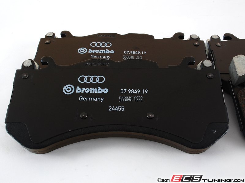 Genuine European Volkswagen Audi - 4F0698151H - Front Brake Pad Set ...