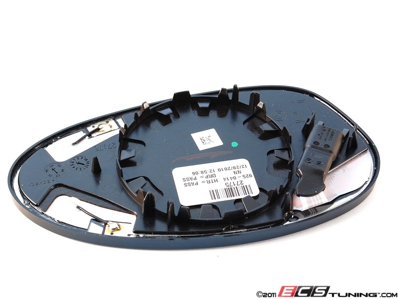 Genuine BMW - 51167144309 - Standard Mirror Glass - left (51-16-7-144-309)