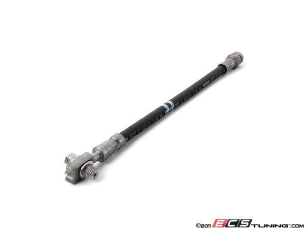 Genuine Volkswagen Audi - 1K0611776 - Rear Brake Hose - Right (1K0 611 776)