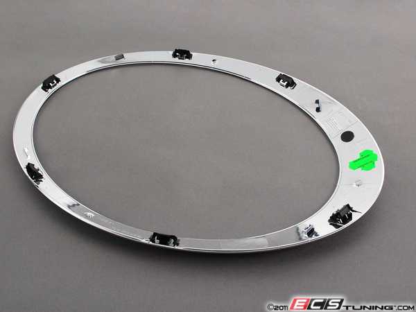 Genuine MINI - 51137149905 - Headlight Trim Ring Chrome - Driver ( Left ...