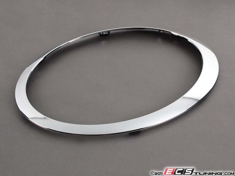 Genuine MINI - 51137149905 - Headlight Trim Ring Chrome - Driver ( Left ...
