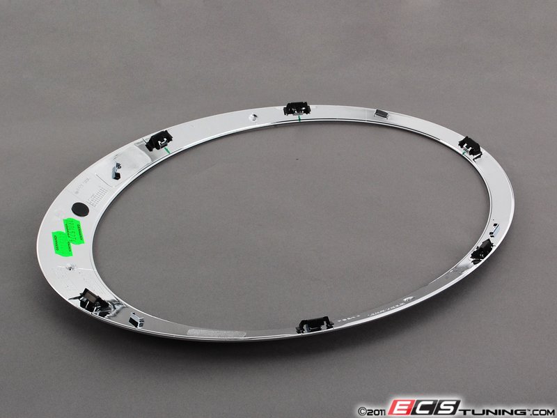 Genuine MINI - 51137149906 - Headlight Trim Ring Chrome - Passenger ...