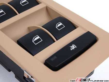 Genuine BMW - 61319217334 - Window Lifter Switch - Beige (61-31-9-217-334)