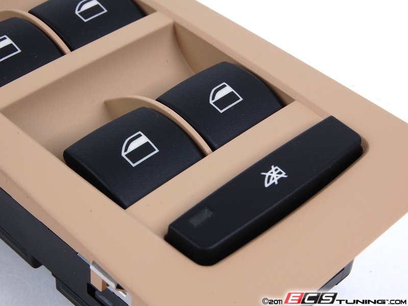 Genuine BMW - 61319217334 - Window Lifter Switch - Beige (61-31-9-217-334)