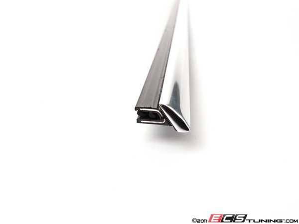 Genuine BMW - 51357119216 - Chrome Line Rear Side Window Trim - Right ...