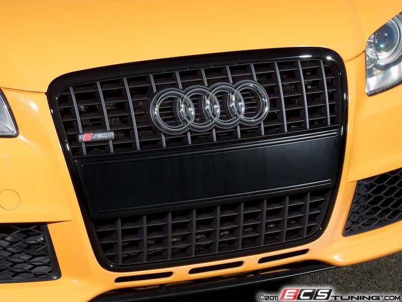 Genuine Volkswagen Audi - 4F0853736A2ZZ - "S-Line" Grille Badge (4F0 ...