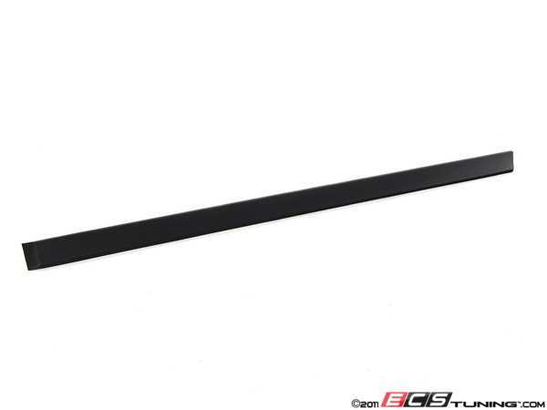 Genuine BMW - 51138159297 - Rear Door Moulding - Left (51-13-8-159-297)