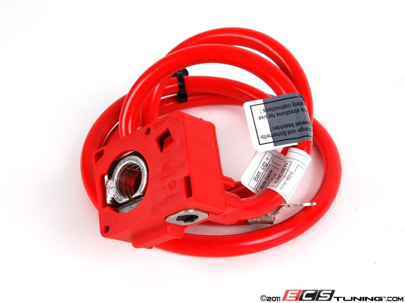 Genuine BMW - 61126989780 - Positive Battery Cable (61-12-6-989-780)