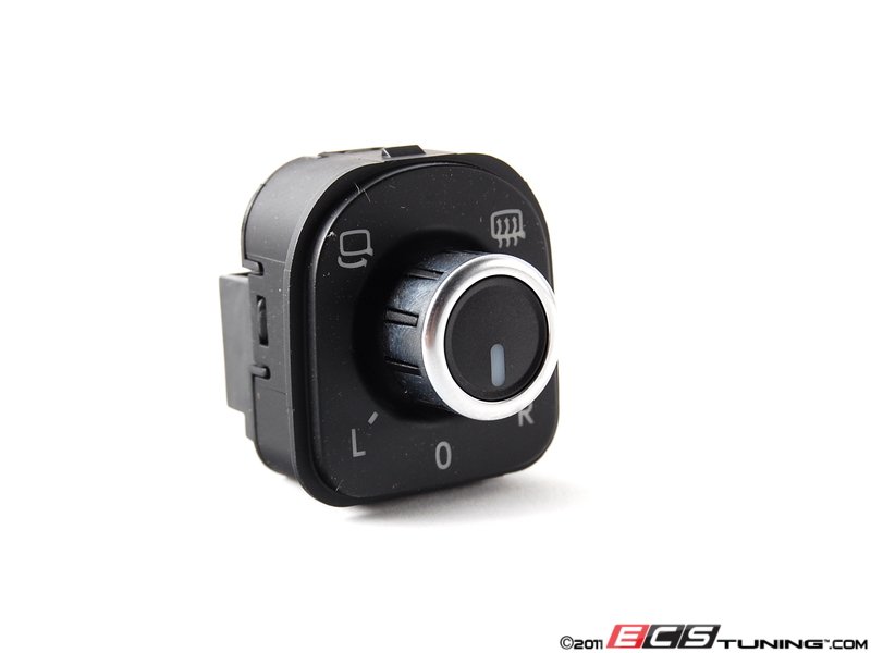 Genuine Volkswagen Audi - 5K0959565XSH - Chrome Mirror Switch
