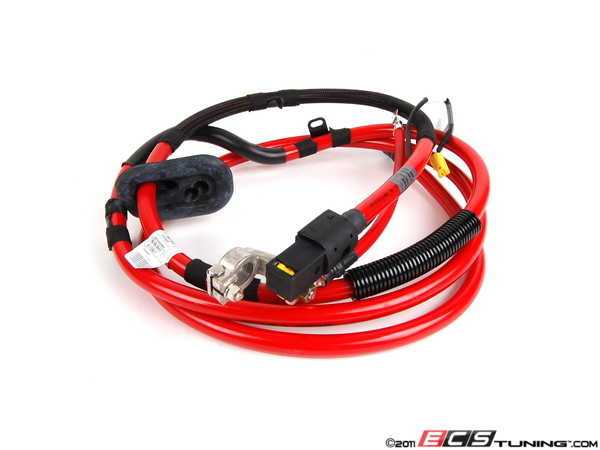 Genuine BMW - 61122695530 - E46 M3 Positive Battery Cable (61-12-2-695-530)