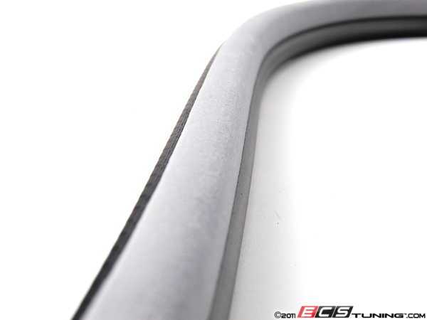 Genuine BMW - 51378252625 - Vent Window Inner Gasket Seal - Gray (51-37-8-252-625)