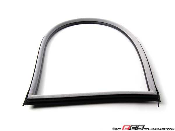 Genuine BMW - 51378252625 - Vent Window Inner Gasket Seal - Gray (51-37-8-252-625)