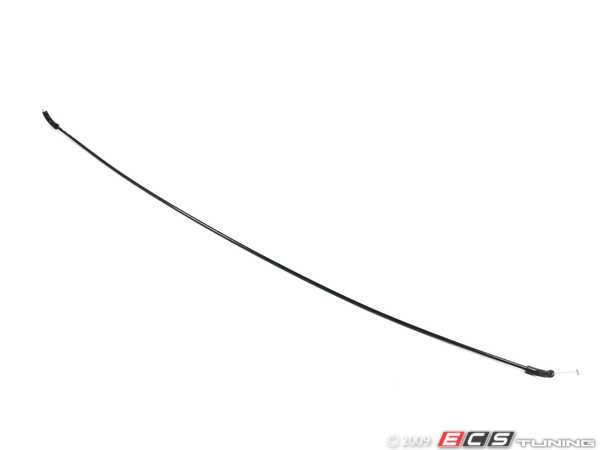 Genuine BMW - 51238240609 - Hood Release Cable (51-23-8-240-609)