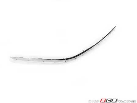 Genuine BMW - 51117033476 - Front Chrome Bumper Moulding - Passenger ...