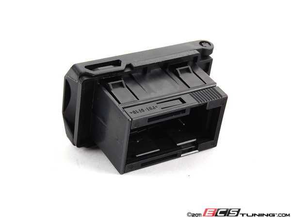 Genuine BMW - 61138373323 - OBD-II Port Cover - Black (61-13-8-373-323)