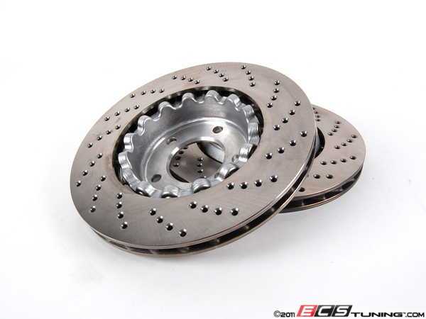 Genuine BMW - 341122828712KT - Front BMW Performance Brake Rotors ...