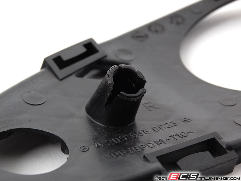 Genuine Mercedes Benz - 2038850623 - Front Bumper Grille - Right Side