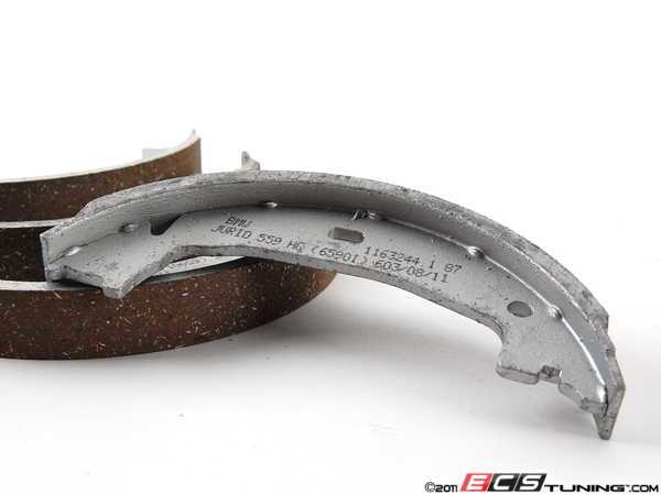 Genuine BMW - 34416761291 - Parking Brake Shoe Set (34-41-6-761-291)