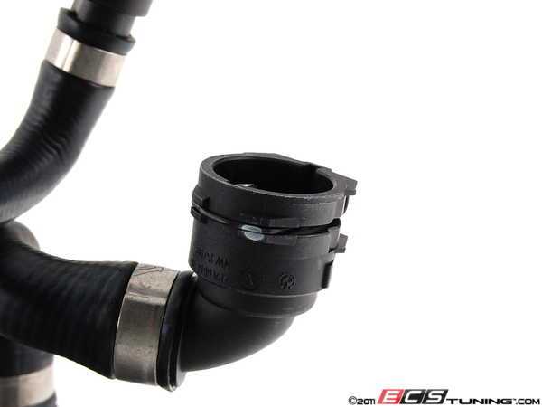 Genuine BMW - 17127519255 - Coolant Hose - Supply Line (17-12-7-519-255)