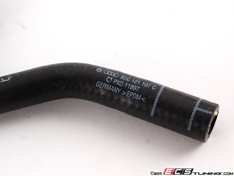 Genuine Volkswagen Audi - 8D0121107C - Expansion Tank Hose (8D0 121 107 C)
