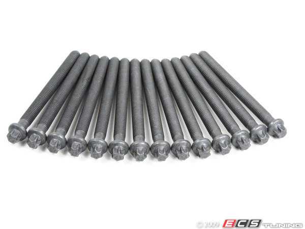 Genuine BMW - 11127583116 - Cylinder Head Bolt Set - Priced Per Head ...