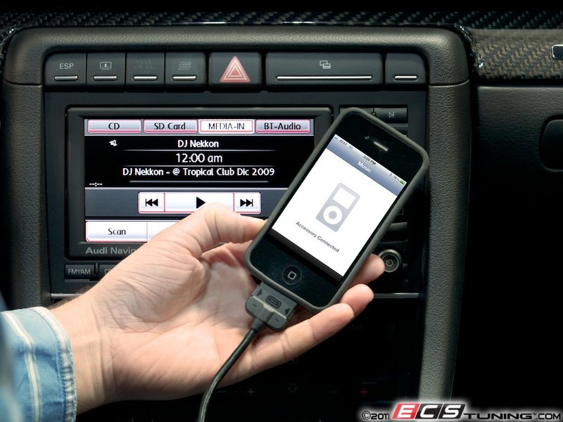 ECS News - Audi Silverline DUO iPod/iPhone Integration Kit