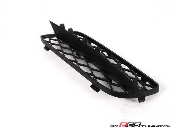 Genuine BMW - 51117159595 - Front bumper Grille - left (51-11-7-159-595)