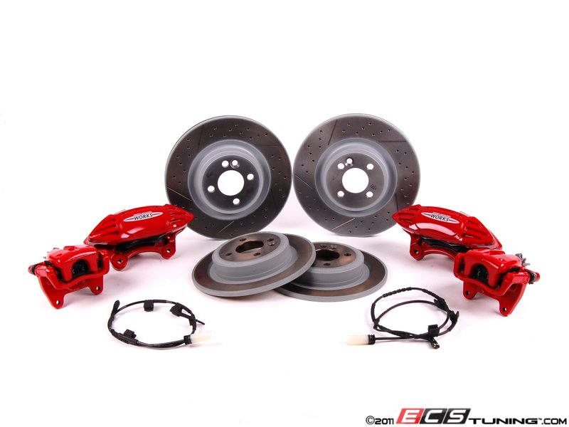 Genuine MINI - 34110432802KT - JCW 4 Piston Sport Brake Kit Retrofit ...