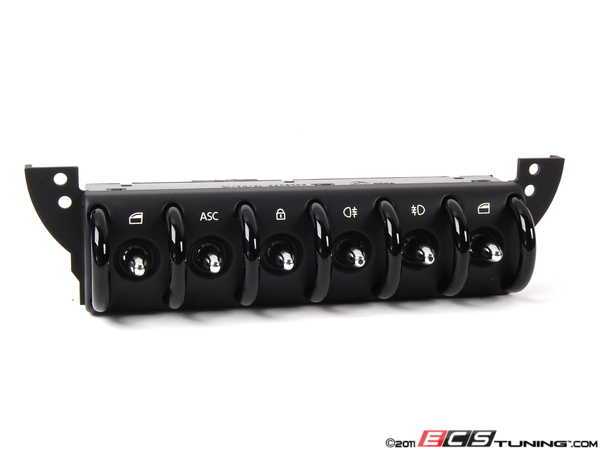 Genuine MINI - 61316958033 - Toggle Switch Bank - ASC+T / Front Fog ...