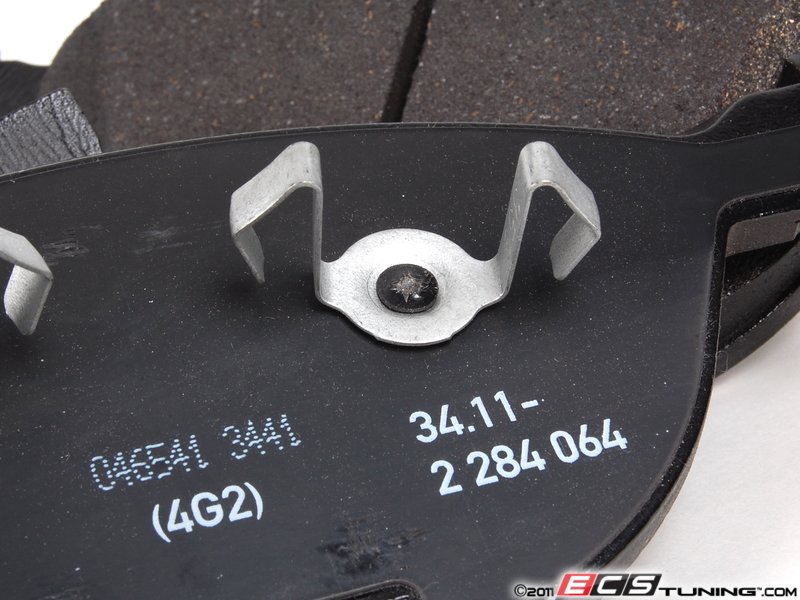 Genuine BMW - 34112284065 - Front Brake Pad Set (34-11-2-284-065)