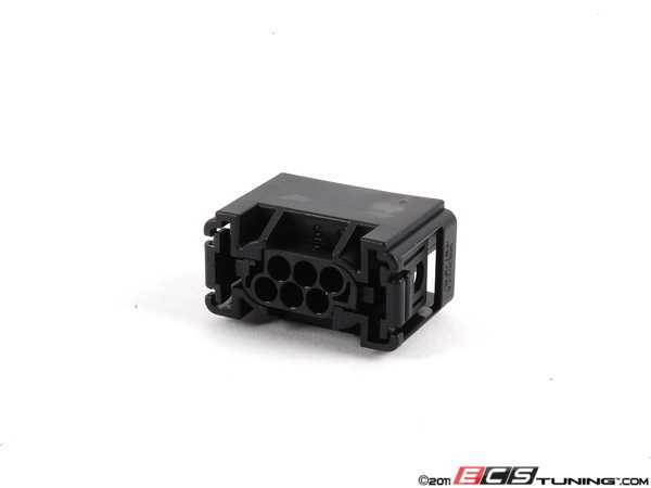 Genuine Volkswagen Audi - 7M0973119 - 6 Pin Connector Housing (7M0 973 119)