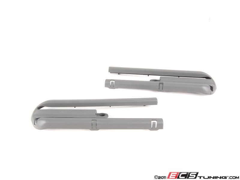 Genuine BMW - 52108217314 - Seat Rail Cover Kit - gray (52-10-8-217-314)