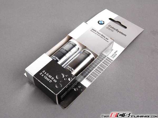 Genuine BMW - 51910419746KT - Jet Black Touch Up Paint Stick - 668