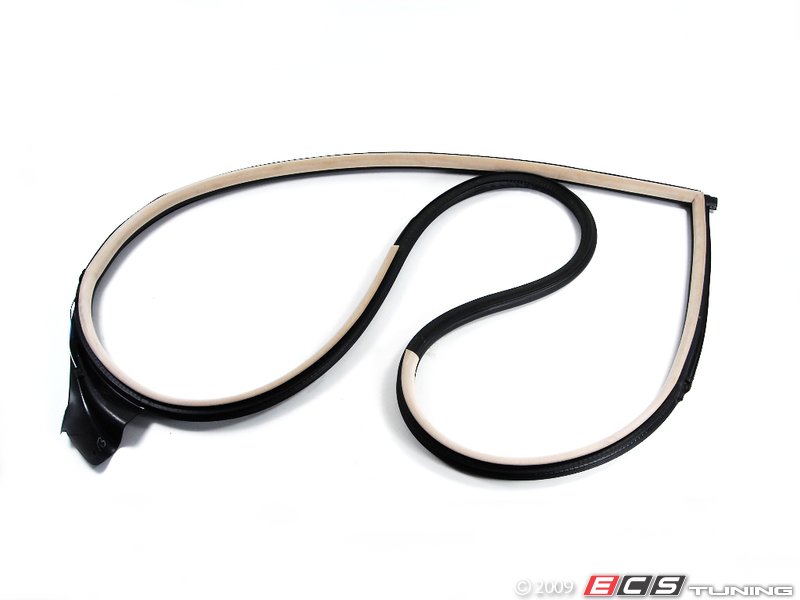 Genuine BMW - 51717161689 - Left Door Seal Trim - Beige (51-71-7-161-689)