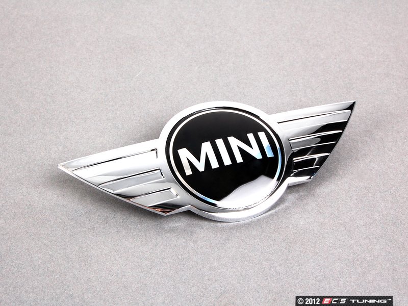 Genuine MINI - 51147026184 - MINI Cooper Hood Emblem (51-14-7-026-184)