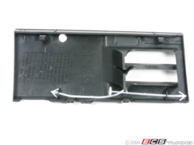 Genuine BMW - 51118168917 - E34 Lower Bumper Trim - Driver (Left) (51 ...