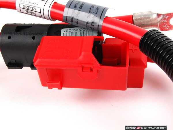 Genuine BMW - 61126929324 - Positive Battery Cable (61-12-6-929-324)